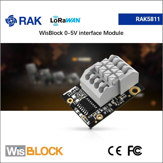 WisBlock 0-5V interface Module | McCoy Components
