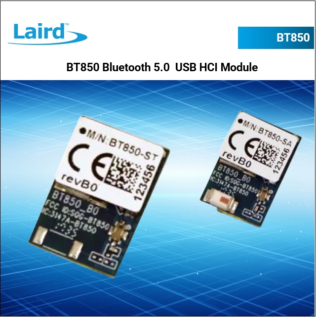 BT860 Series Bluetooth 5.0 Dual Mode USB HCI Module | McCoy Components