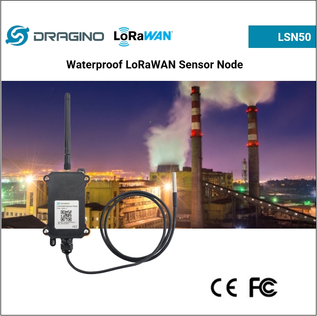LSN50 Waterproof Long Range Wireless LoRa Sensor Node | McCoy Components