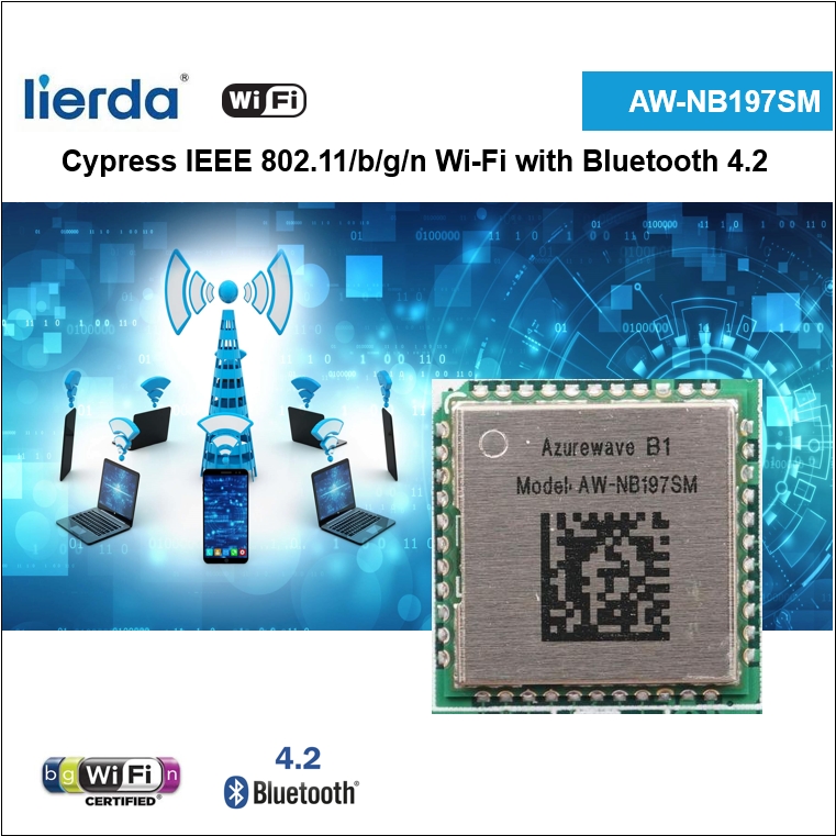 Cypress SDIO bgn WIFi Combo Baseband module | McCoy Components