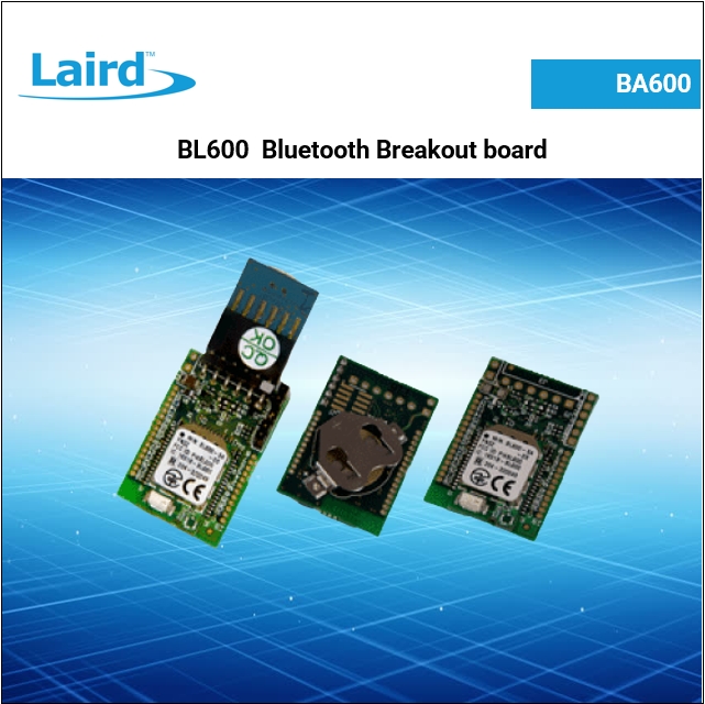 Breakout Board for BL600-SA including Coin Cell Holder | McCoy Components