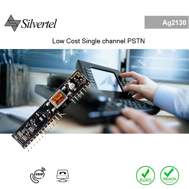 Ag2130-S Low Cost PSTN. SIL | McCoy Components