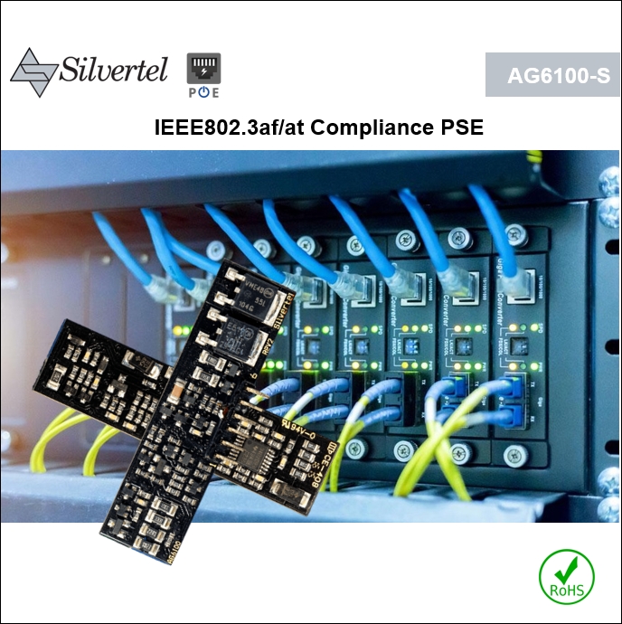 PSE Module, 1-Channel, IEEE802.3af & at compliant | McCoy Components