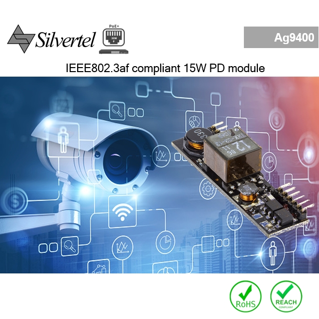 Ag9424-S PD Module, Isolated DC-DC converter, Includes Bridge Rect ...