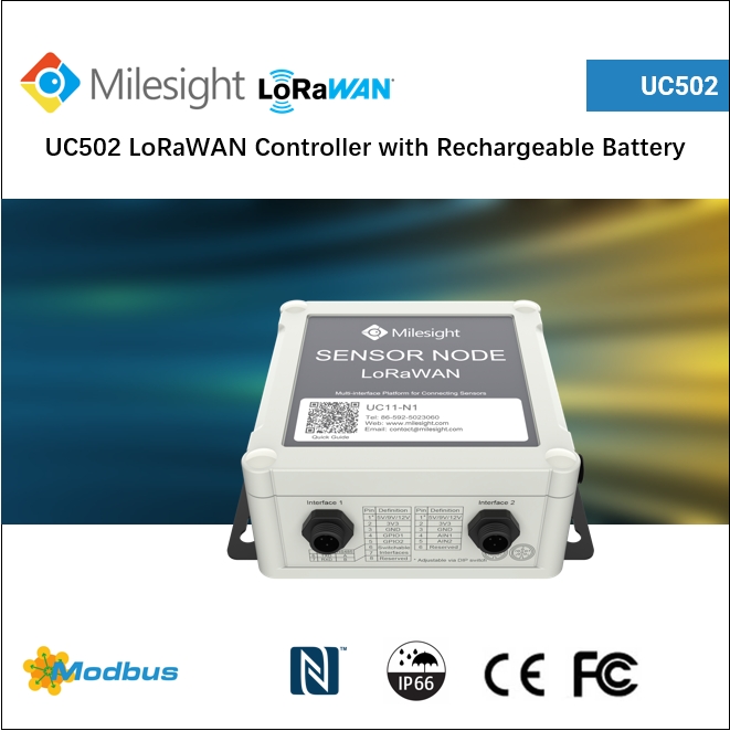 UC502 LoRaWAN Controller | McCoy Components