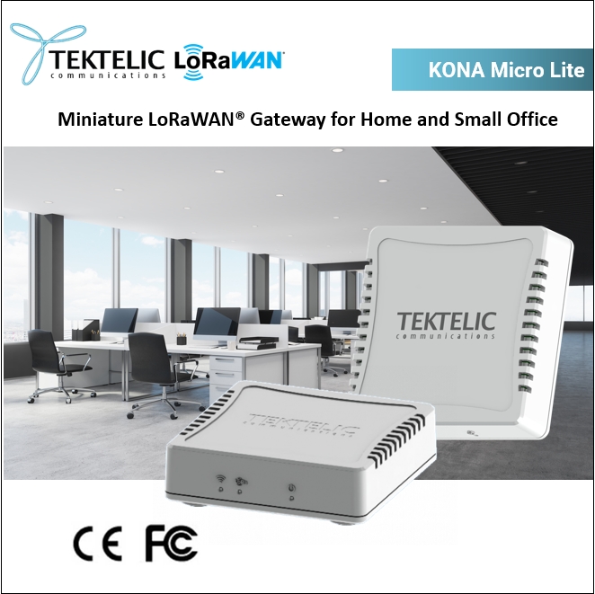 KONA Micro Lite Indoor LoRaWAN Gateway | McCoy Components